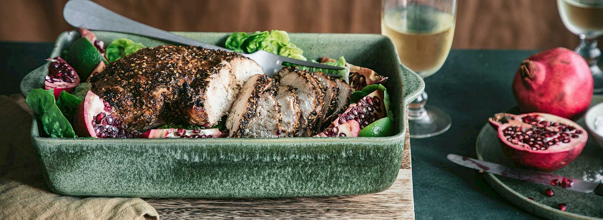 Ugnskalkon med mellanösterländsk krydding - Länsi-Kalkkuna